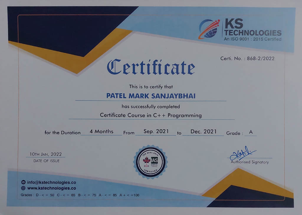 Mark Patel - UI/UX Developer & Frontend Developer | Portfolio